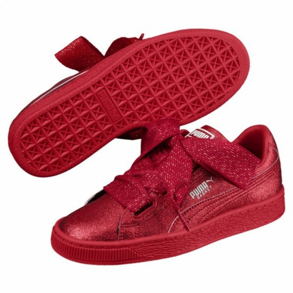 Puma | Shoes | Newpuma Basket Heart Limited Edition | Poshmark